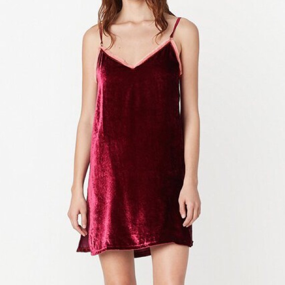 Marc Jacobs | Dresses | Nwt Marc Jacobs Pink Velvet Slip Dress | Poshmark